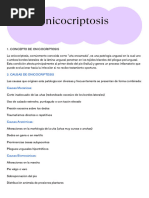 Onicofosis: Causas y Tratamiento | PDF