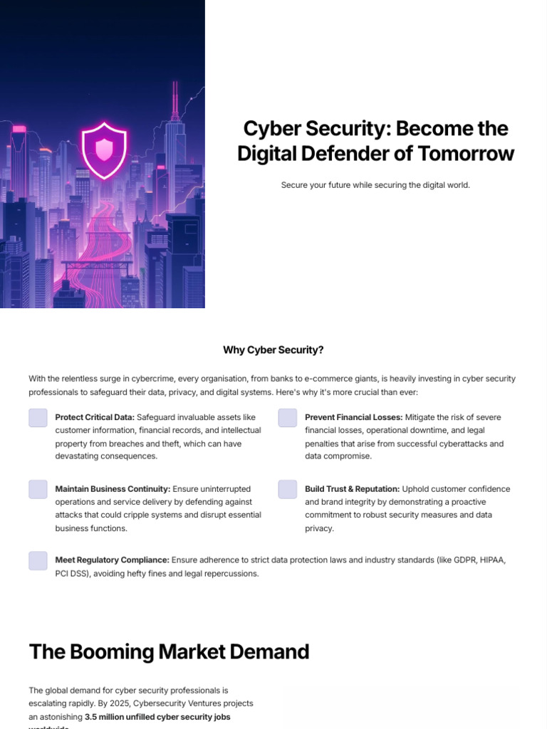 Cyber-Security-Become-the-Digital-Defender-of-Tomorrow (1) (1) | PDF ...