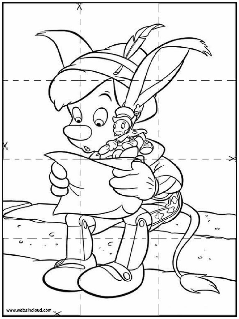 Pinocchio Puzzle - 7 Copias Pre k Pm | PDF