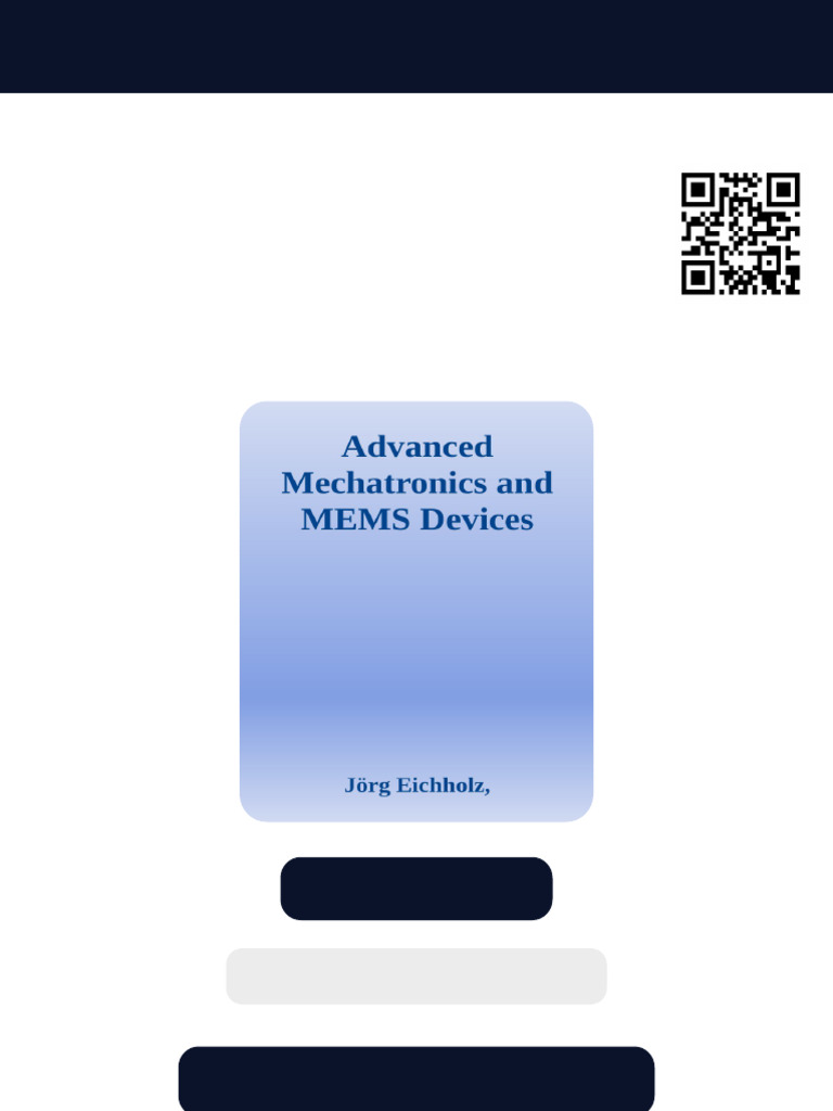 Advanced Mechatronics and MEMS Devices 1st Edition by Dan Zhang ...