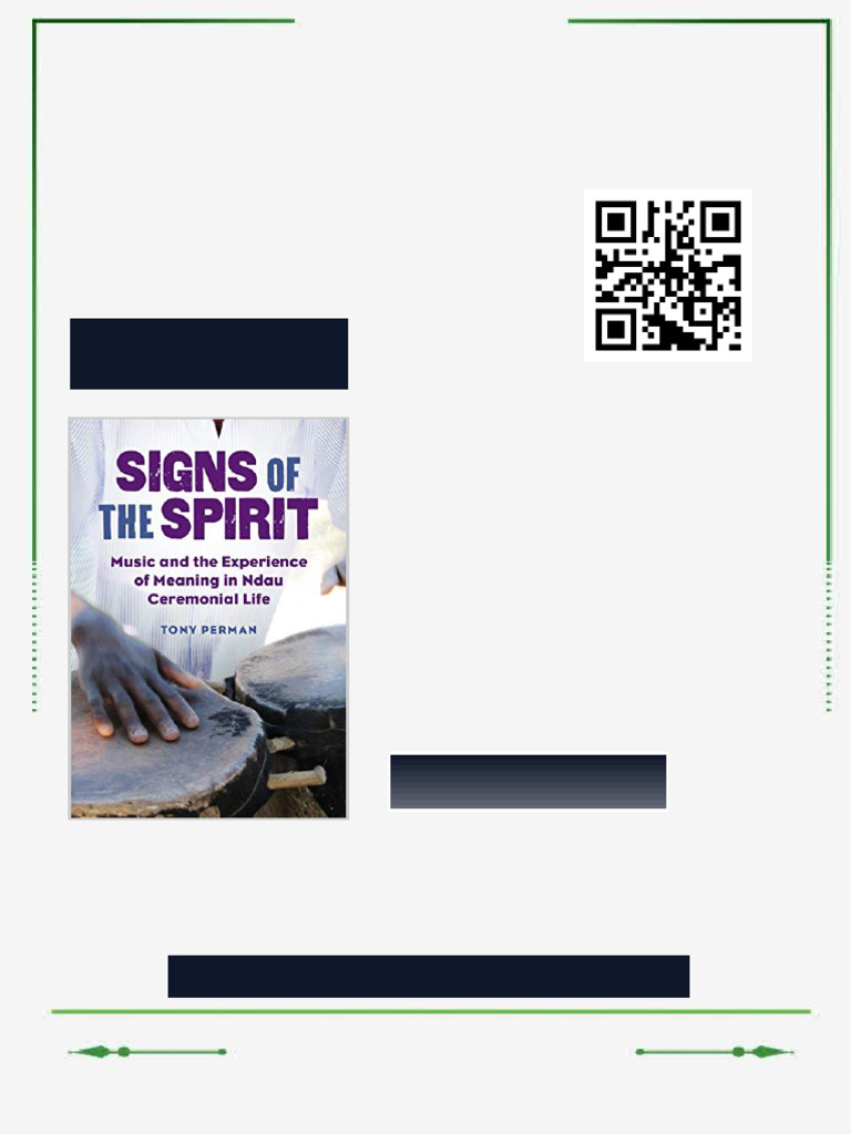 Signs of the Spirit Music and the Experience of Meaning in Ndau ...