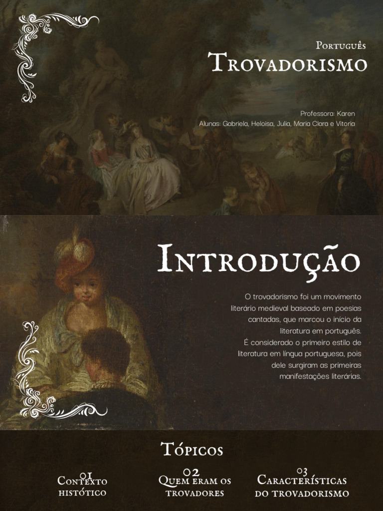 Cópia de Language Arts Subject For High School - 11th Grade - Dark ...