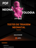 Triagem Neonatal: Diagnósticos e Condutas | PDF | Especialidades ...