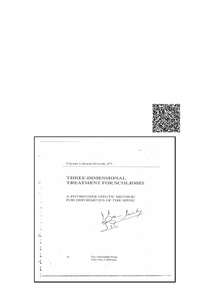 Three Dimensional Treatment for Scoliosis A Physiotherapeutic Method ...