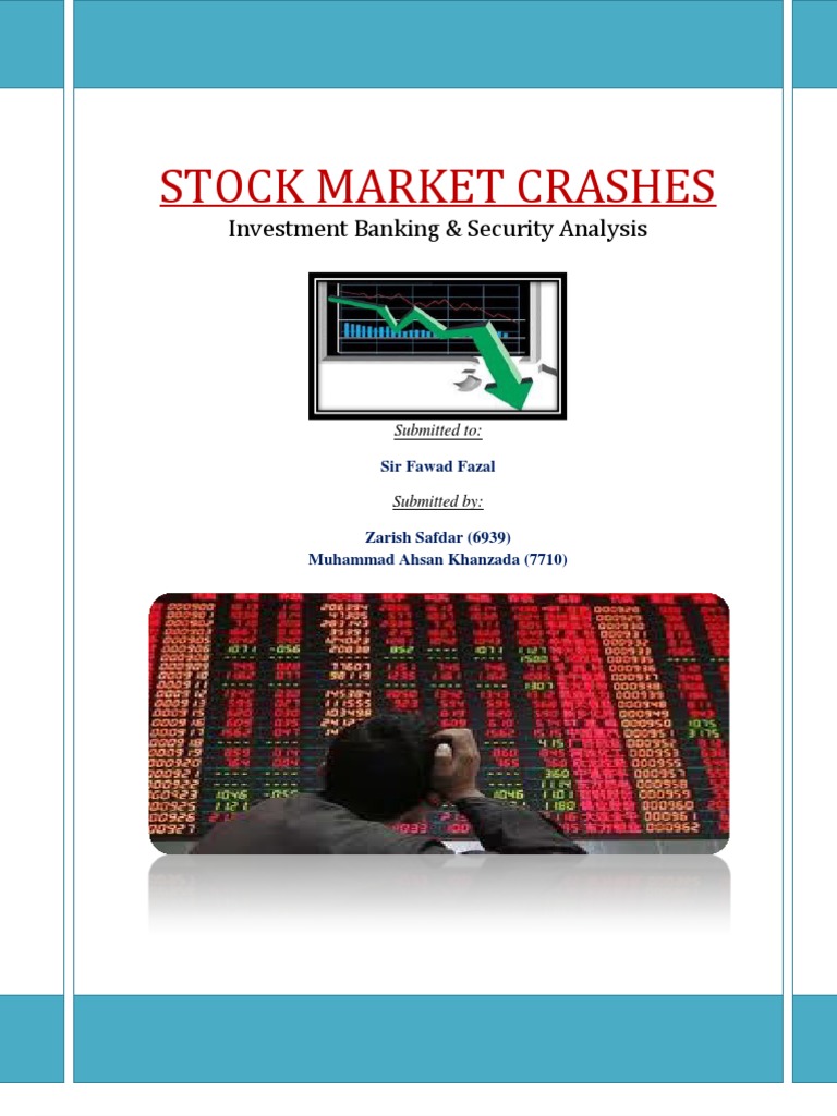STOCK MARKET CRASHES: 1929, 1973-1974, 1987, 2007-2009 | PDF | Wall ...
