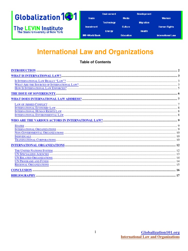 International Law Page 4 | PDF | International Law | United Nations ...