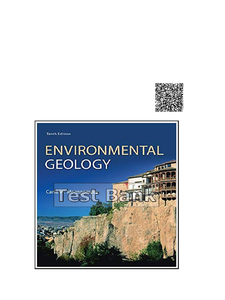 Environmental Geology 10th Edition Montgomery Test Bank | PDF ...