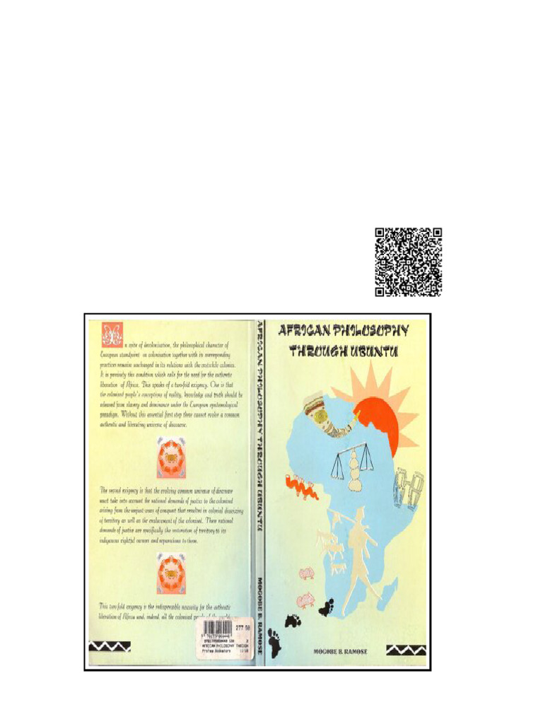 African Philosophy through Ubuntu 3a Edition Mogobe B. Ramose | PDF