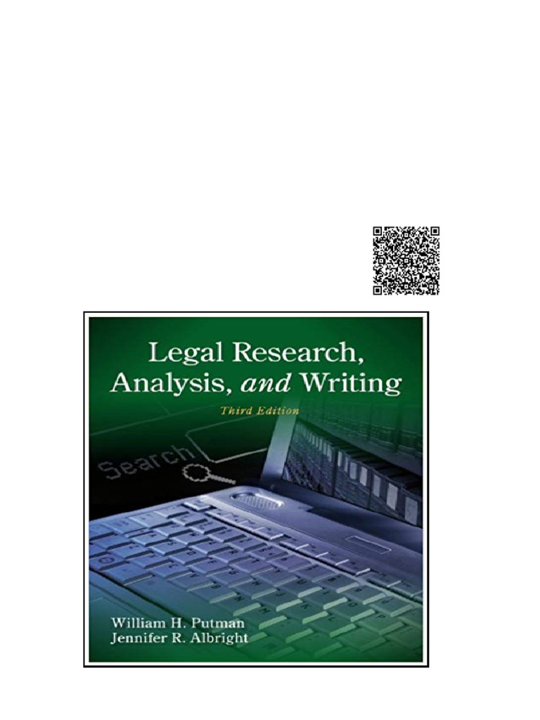 (Ebook PDF) Legal Research, Analysis, and Writing 3rd Edition | PDF