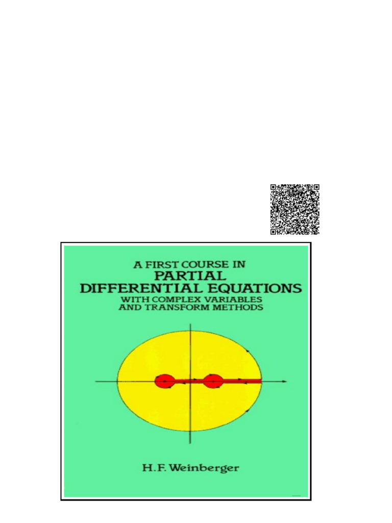 First Course in Partial Differential Equations with Complex Variables ...