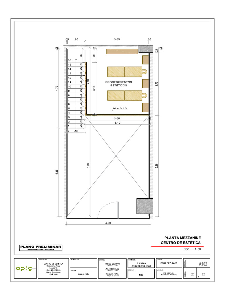260218 Arq - Local 15 - Bochalema Plaza - Mezzanine | PDF