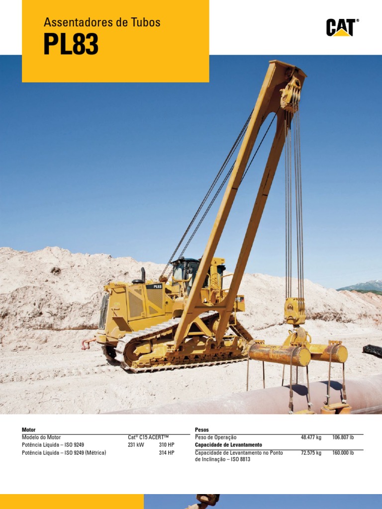 Side Boom PL 83 | PDF | Motores | Science