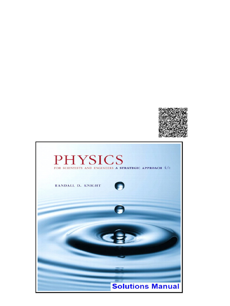 Physics For Scientists and Engineers A Strategic Approach With Modern ...