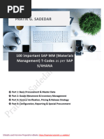 Managing Manufacturer Part Numbers in SAP | PDF | Business | Computing