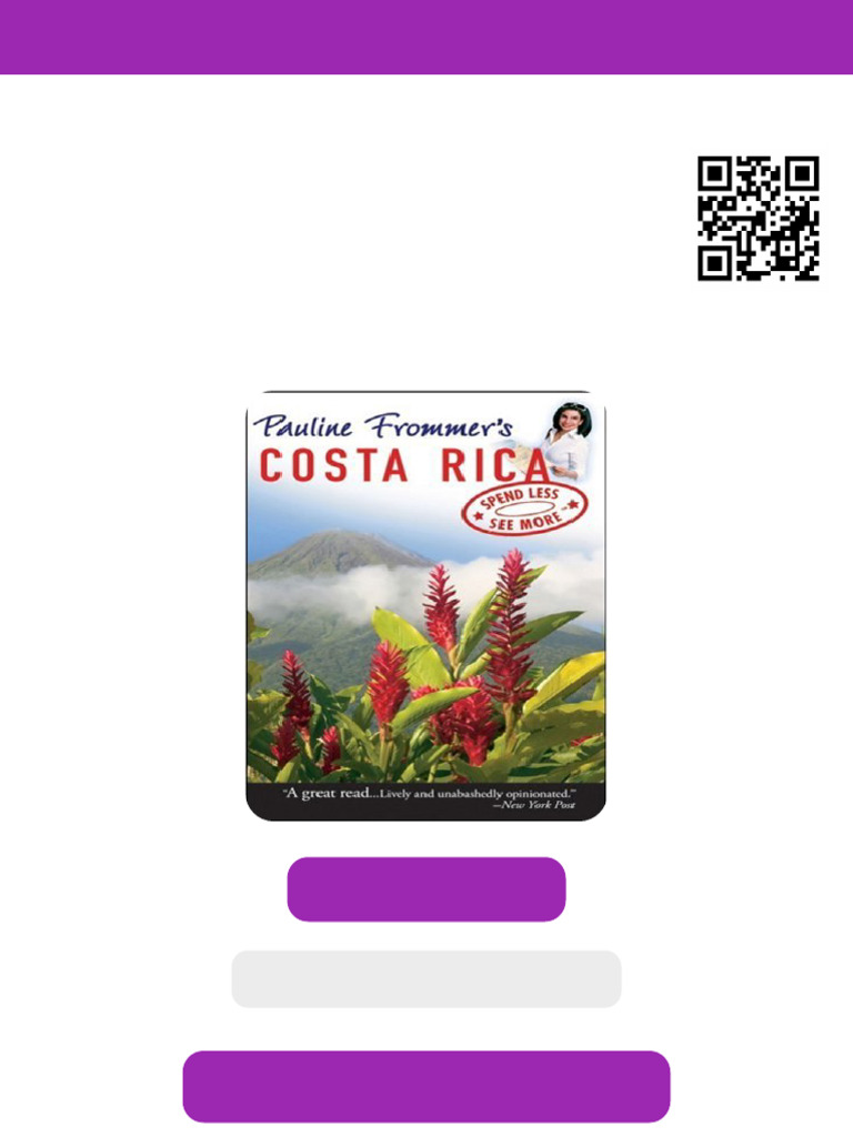 Pauline Frommer s Costa Rica 1st Edition David Appell complete ebook ...
