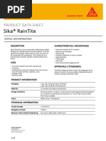 Sikalastic 625 N | PDF | Roof | Humidity