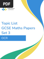 Edexcel GCSE Paper 2 Revision Topics | PDF | Area | Trigonometry