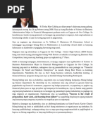 EXAMPLE OF Bionote | PDF