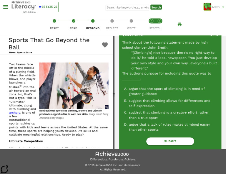 Achieve3000 Lesson 3 | PDF