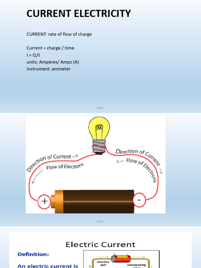 Current Electricity | PDF