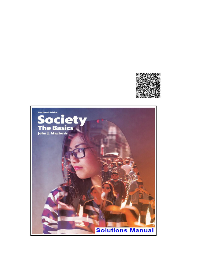 Society The Basics 14th Edition Macionis Solutions Manual | PDF ...