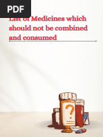 List of Prohibited Drugs in India | PDF | Organic Compounds | Drugs