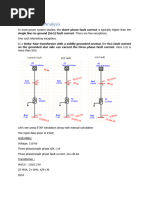 Single-Line-to-Ground Fault Current Analysis | PDF | Electrical ...