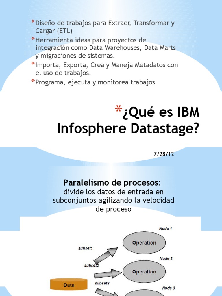 Qué Es IBM Infosphere Datastage | PDF