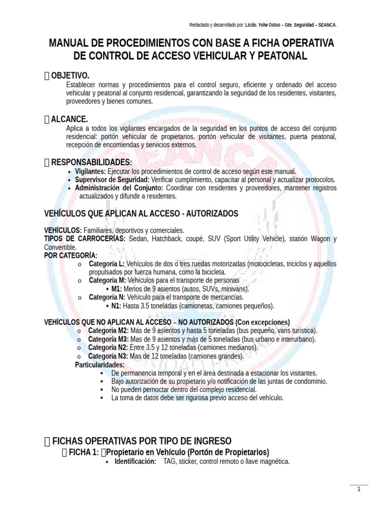 ?manual Control de Acceso | PDF
