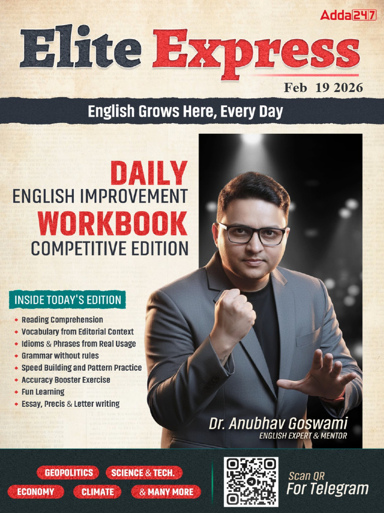 Elite Express 19 February, 2026 | PDF | Verb
