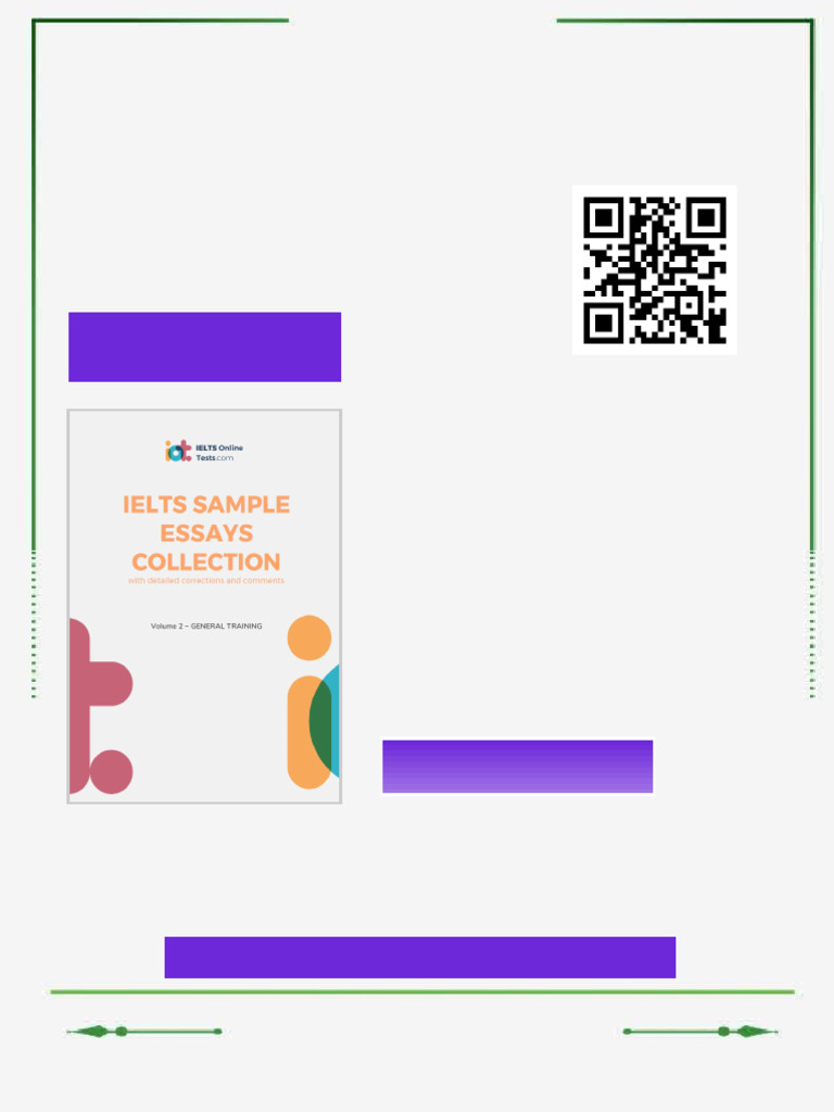 IELTS Sample Essays Collection Volume 2 General Training 1st Edition ...