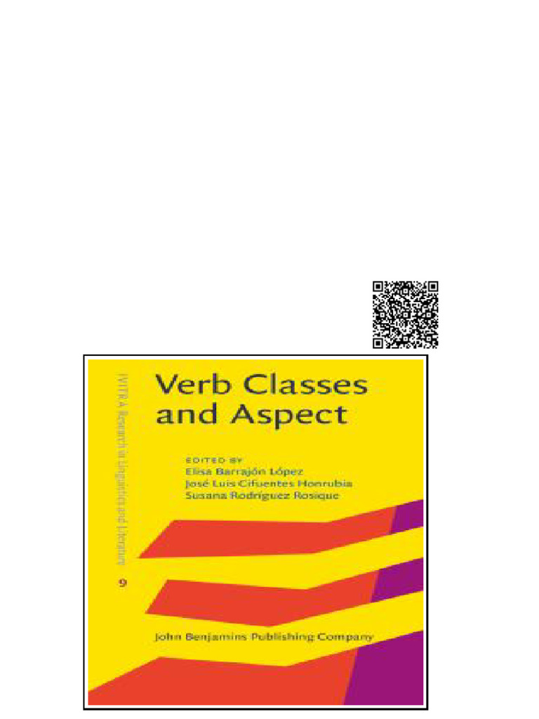 (Ebook) Verb Classes and Aspect by Elisa Barrajón López; José Luis ...
