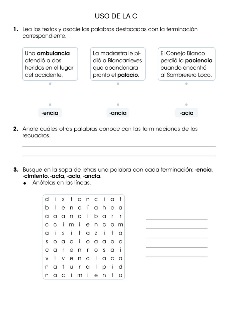 Practica Uso de La C S Z | PDF