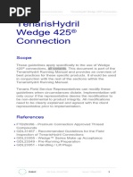 Tenarishydril Wedge 513 Connection: Scope | PDF | Pipe (Fluid ...