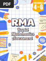 Rapid Mathematics Assessment Grades 4-6 | PDF | Area