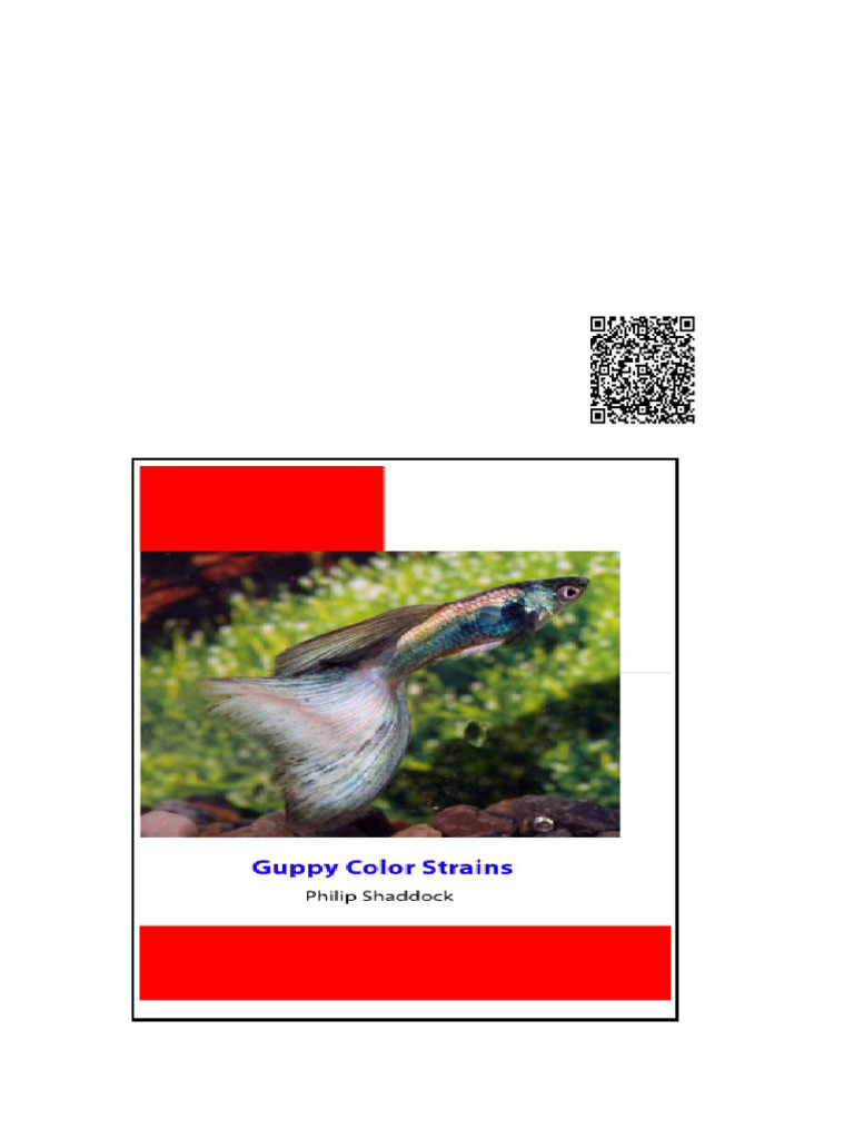 Guppy Color Strains Third Edition Philip Shaddock | PDF