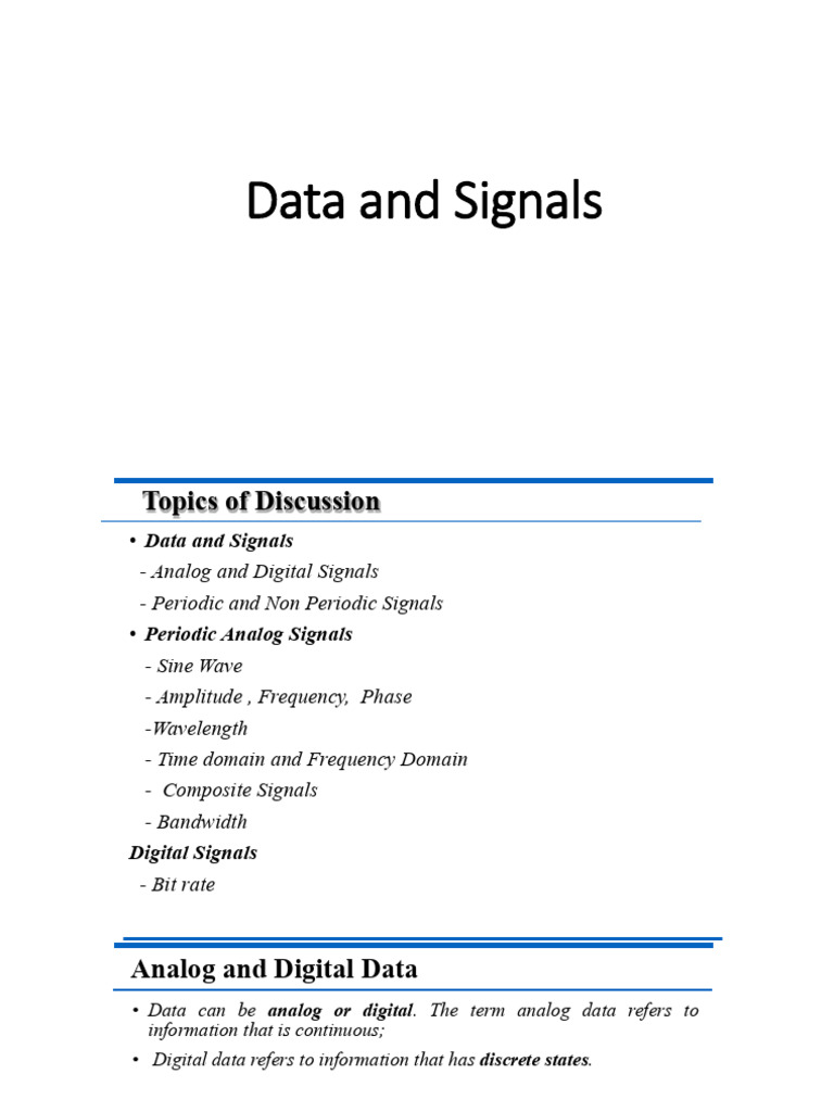 Digital Signals and Communication | PDF | Phase (Waves) | Waves