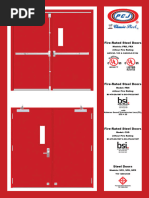 Fire Door with Vision Panel Details | PDF | Door | Building Engineering