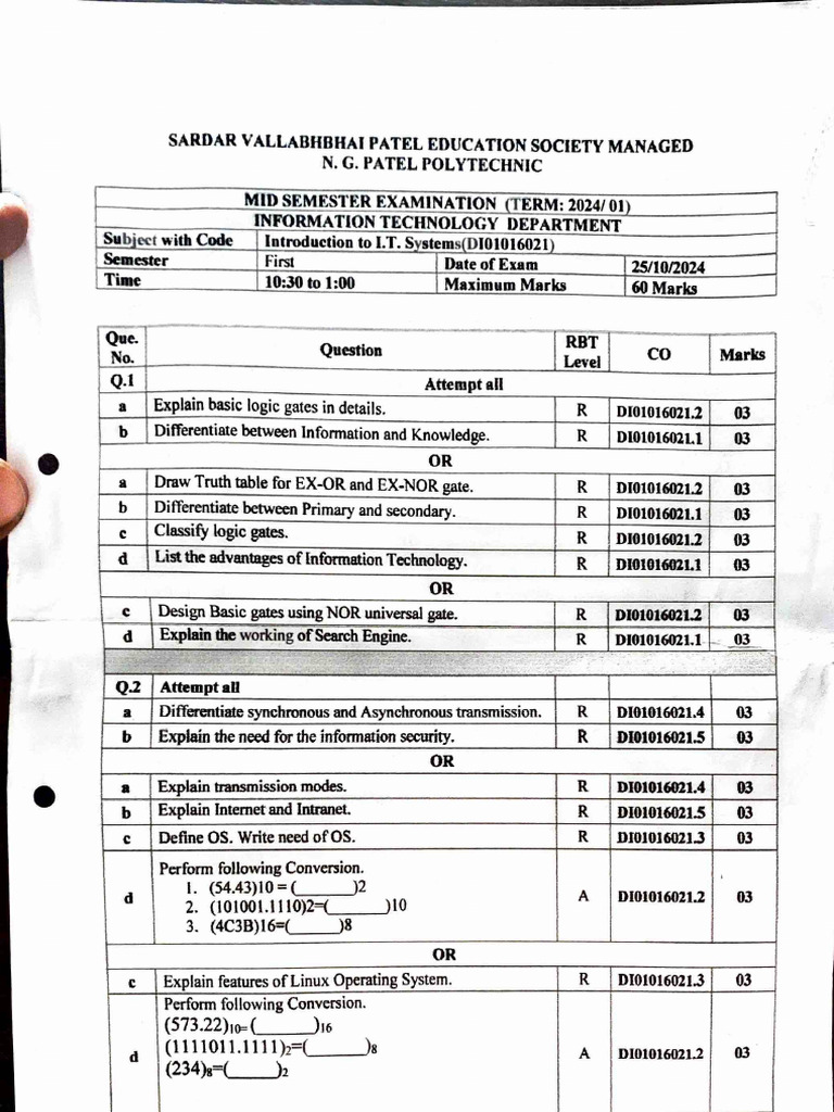 Iits Paper | PDF