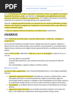 Partes de la Salpinge y Anatomía Asociada | PDF | Ovario | Pelvis