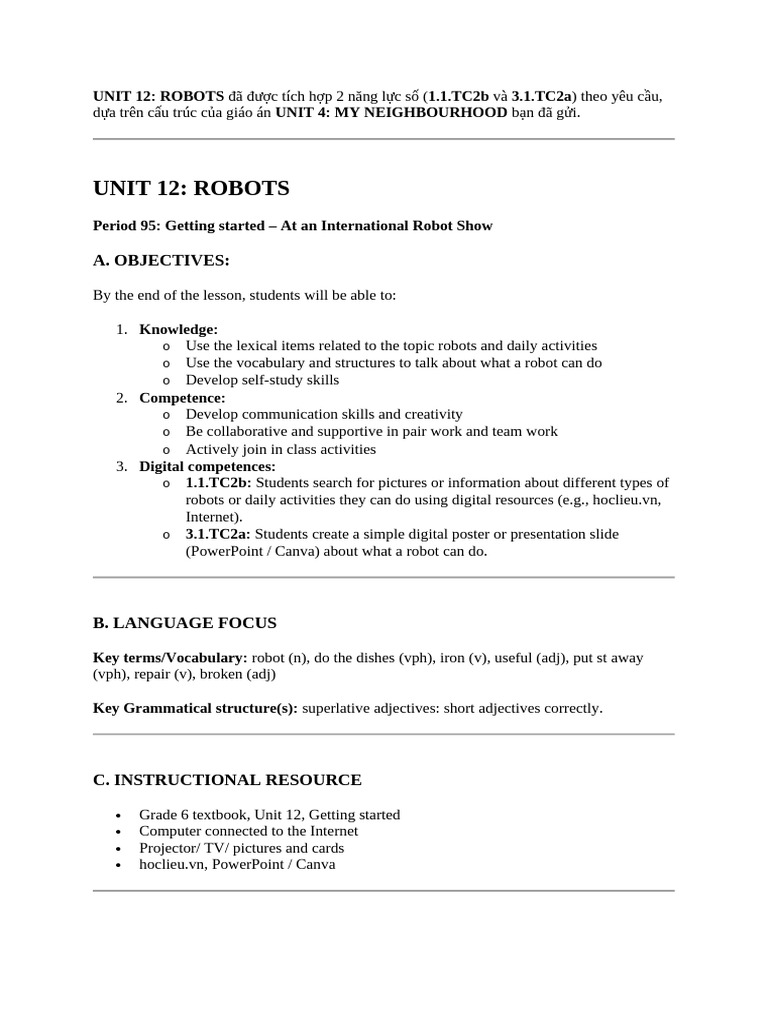 UNIT 12-95 | PDF | Vocabulary | Human Communication