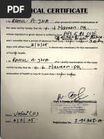 Bi 811 (Medical Report Form) | PDF