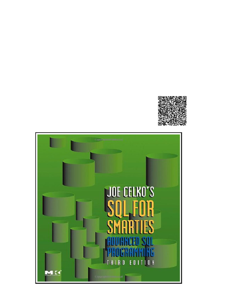 Joe Celko S SQL For Smarties Advanced SQL Programming Third Edition Joe ...