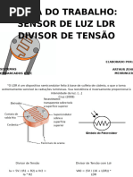 Sensor LDR com Arduino: Guia Prático | PDF | Arduino | Resistor