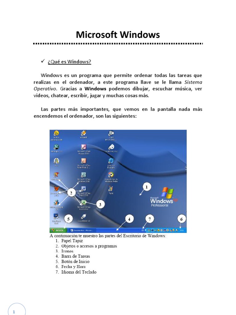 Windows en Primaria parte I
