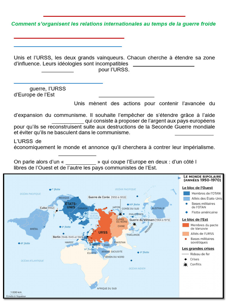 La Guerre Froide | PDF | Guerre froide | Communisme