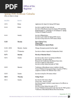 HCC Summer 2025 Academic Calendar | PDF | Education Finance | Higher ...