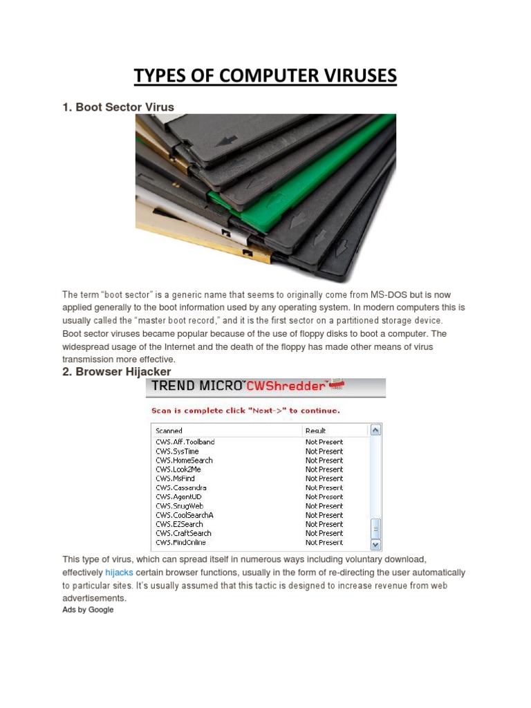 A Comprehensive Breakdown of Common Computer Virus Types and Necessary ...