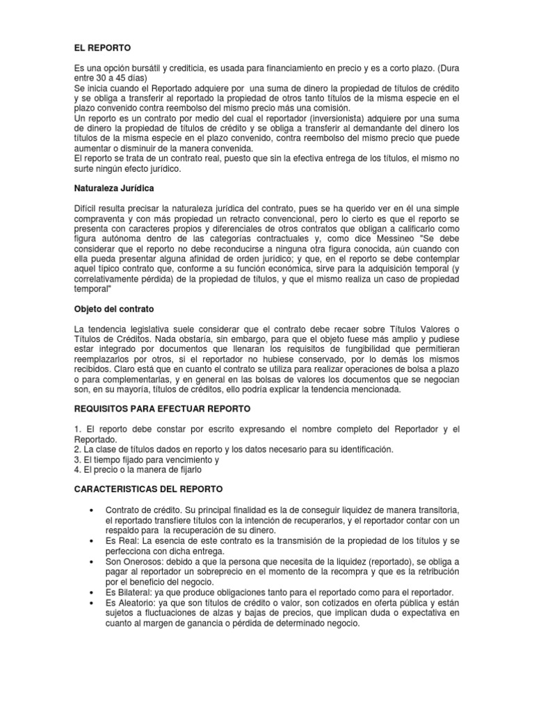 El Reporto | PDF | Dinero | Beneficio (economía)