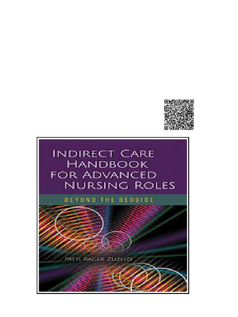 Indirect Care Handbook For Advanced Nursing Roles Beyond The Bedside ...